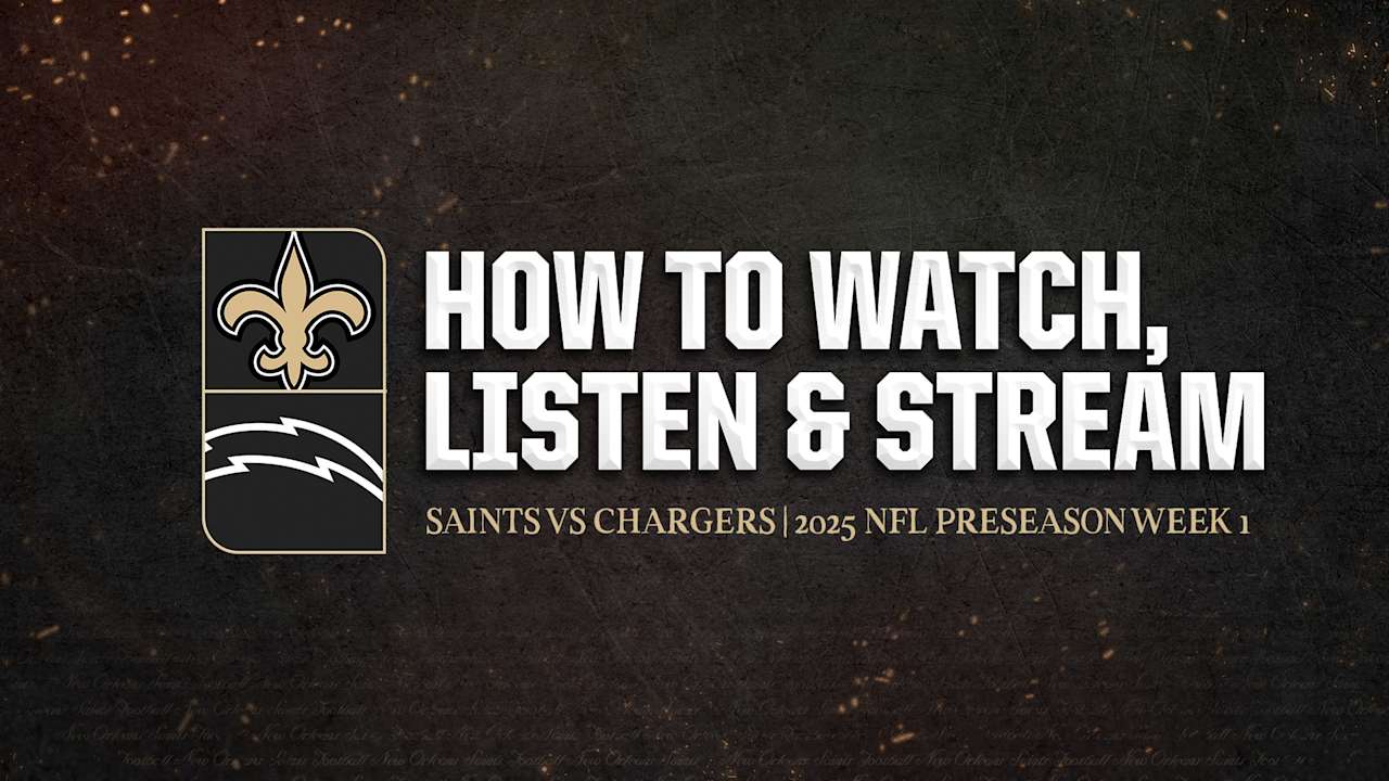 Chargers vs. Saints: How to Watch, Listen, Stream Game