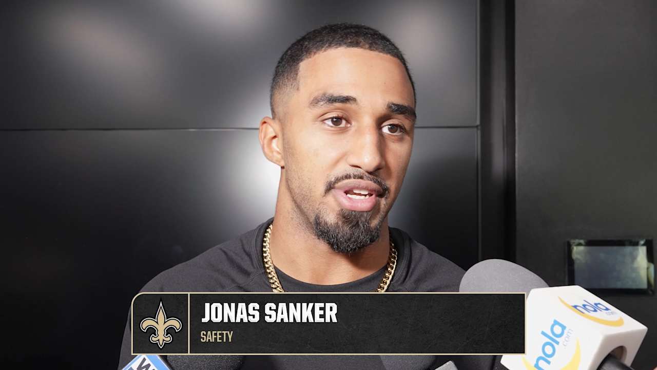 Jonas Sanker on his first career interception vs. Bills in Week 4
