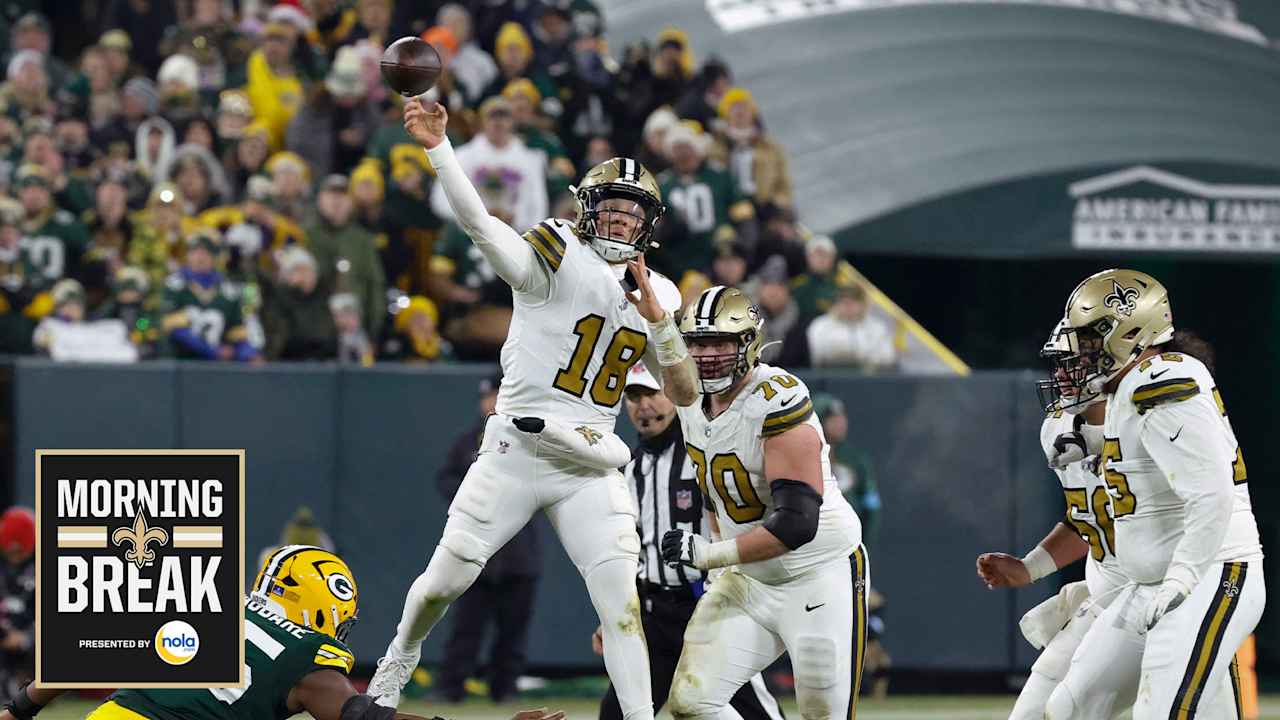 Saints Morning Break: Saints suffer defeat against Packers