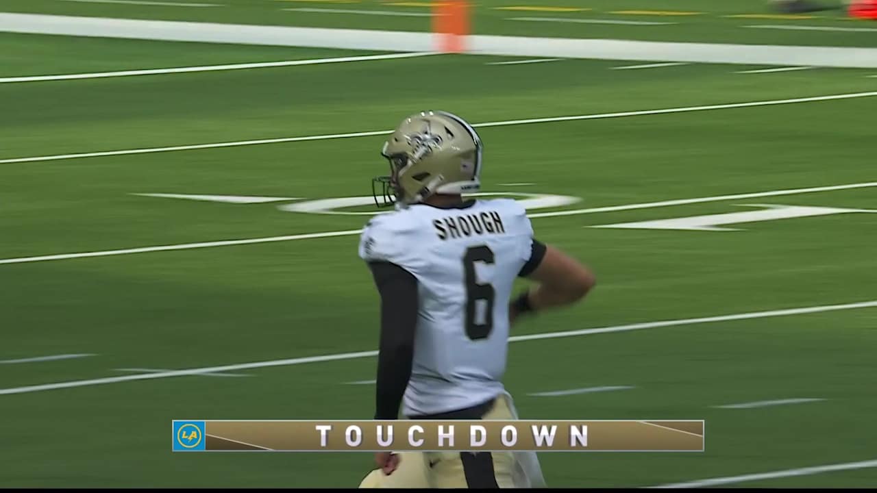 WATCH: Saints QB Tyler Shough DEEP TD to Mason Tipton