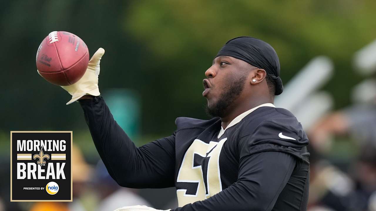 Morning Break: Cesar Ruiz praises Saints QB room