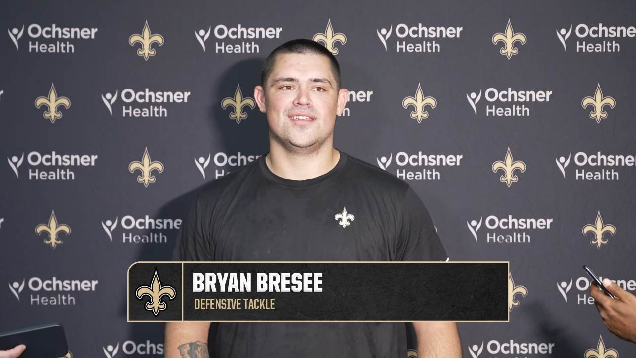 Saints Training Camp 2025: Bryan Bresee on coach Bo Davis, run defense