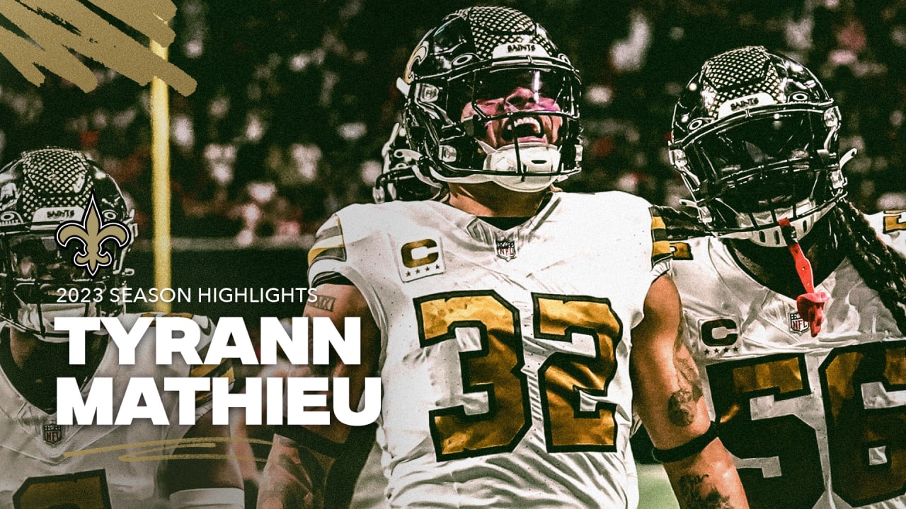 Highlights: Saints S Tyrann Mathieu's Top Plays of 2023 NFL season