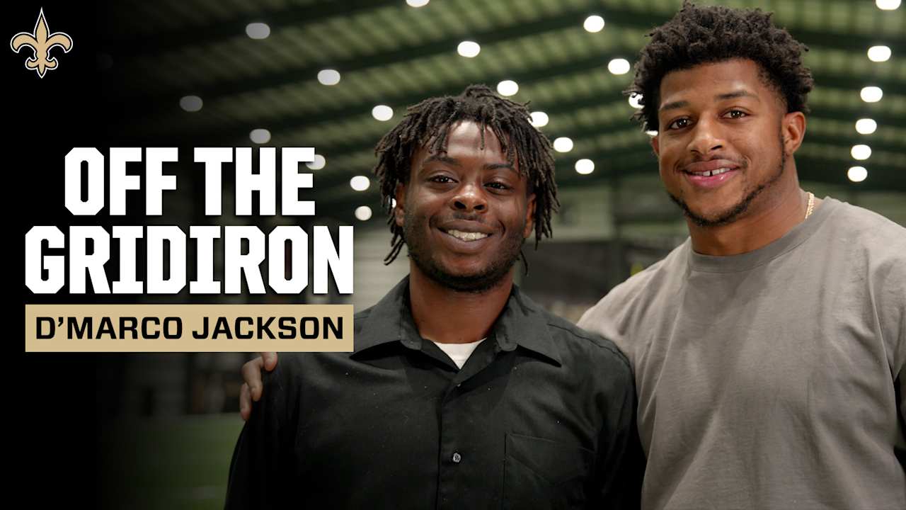 Off the Gridiron with Saints LB D'Marco Jackson
