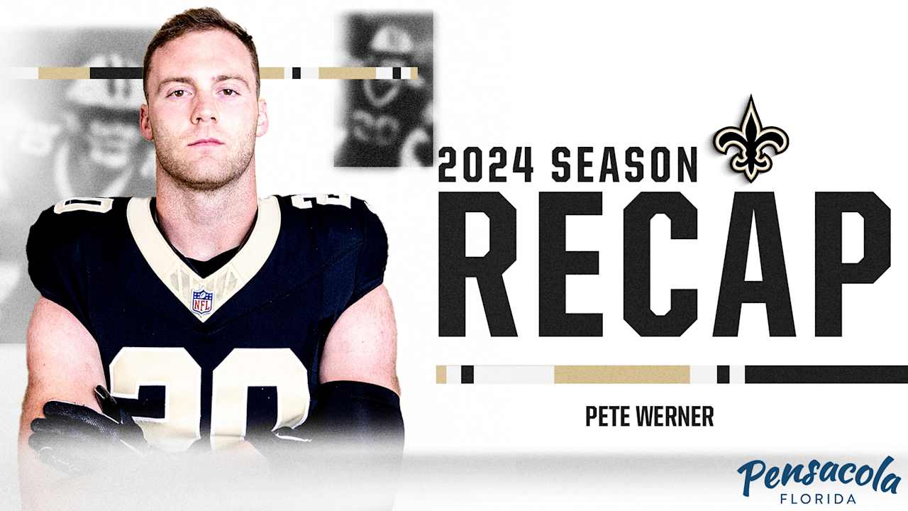 Saints LB Pete Werner's 2024 NFL Season Recap