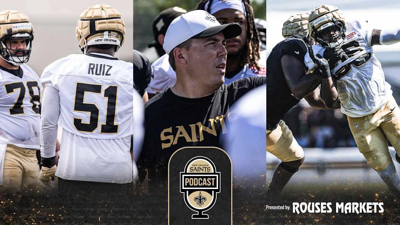 Cesar Ruiz on Saints Podcast | July 28, 2025
