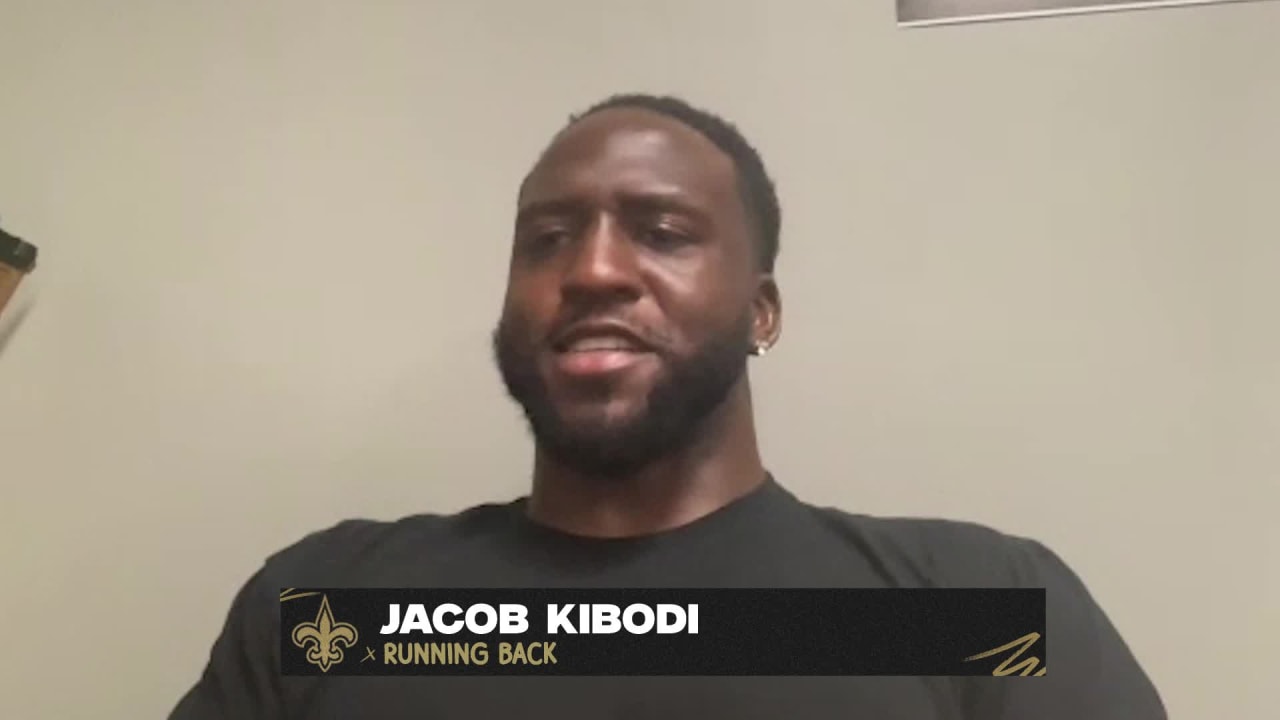 Jacob Kibodi's first interview with New Orleans Saints