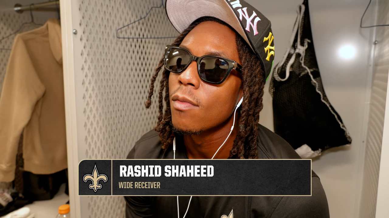 Saints WR Rashid Shaheed recaps Loss to LA Rams