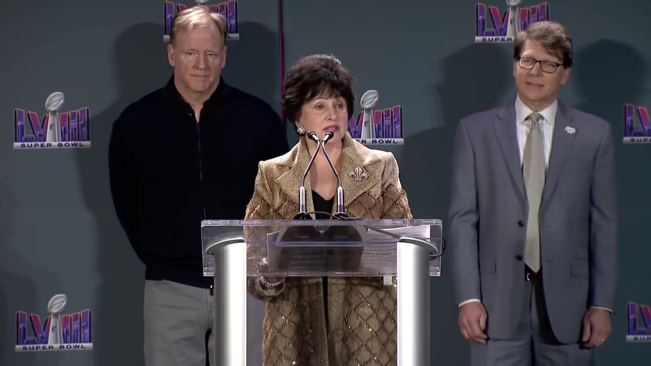 Saints owner Gayle Benson talks New Orleans at Super Bowl LIX handoff ...