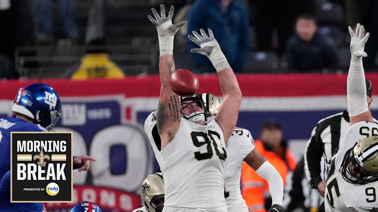 Saints Morning Break: Bryan Bresee's field goal block secures Saints ...