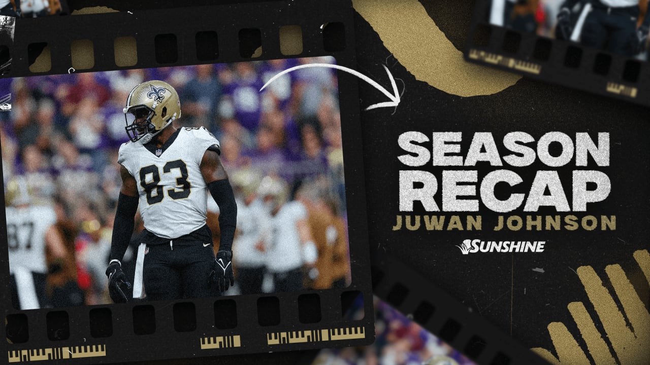 Saints TE Juwan Johnson's 2023 NFL Season Recap