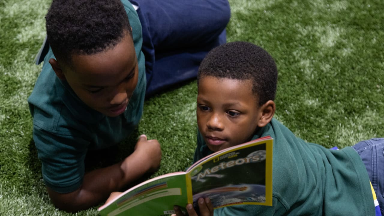 Photos: Saints host Cornerstone Reading Rally for Jefferson Parish students