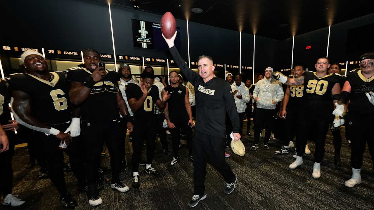 Postgame Locker Room | Saints vs Falcons | 2024 NFL Week 10