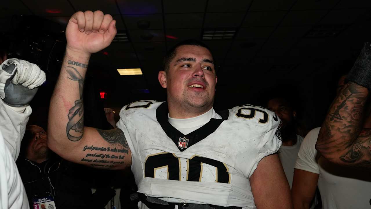 Postgame Locker Room | Saints at Giants | 2024 NFL Week 14