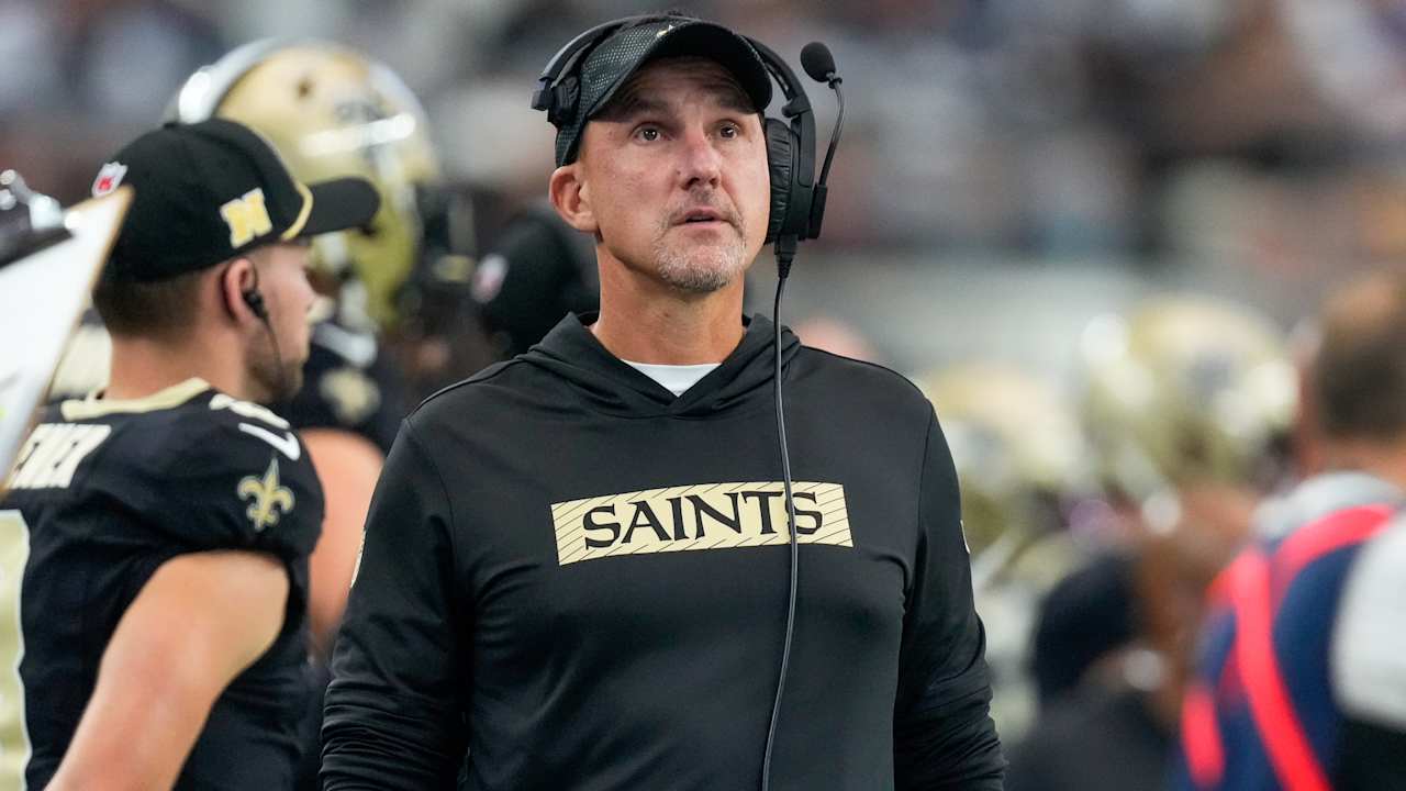 Dennis Allen talks Derek Carr, Cowboys win, Alvin Kamara on Saints ...
