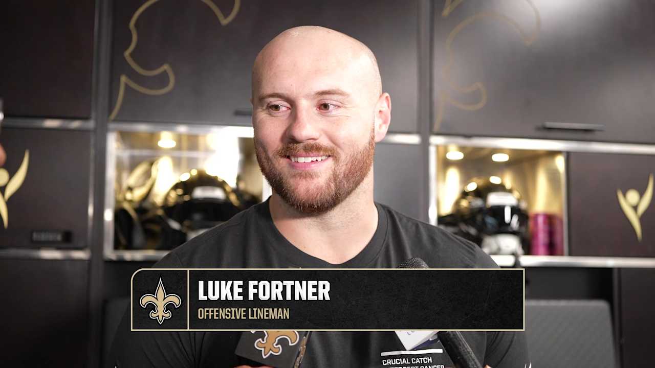 Luke Fortner on bye week, offensive line chemistry | Saints vs. Falcons ...
