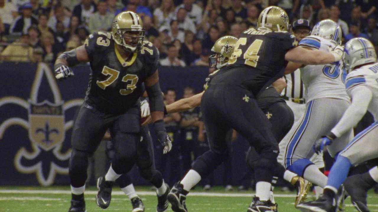 Drew Brees, Fred McAfee & Jon Stinchcomb on Jahri Evans' Saints Ring of ...