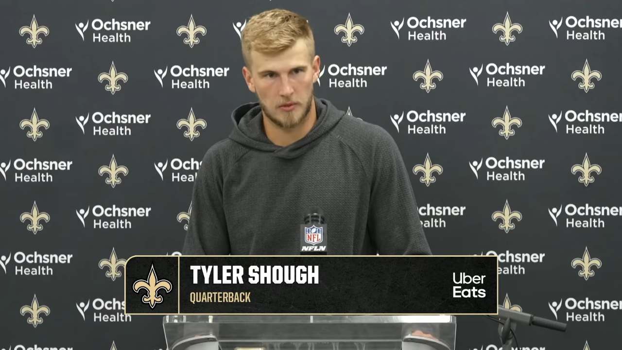 Saints QB Tyler Shough talks first NFL start