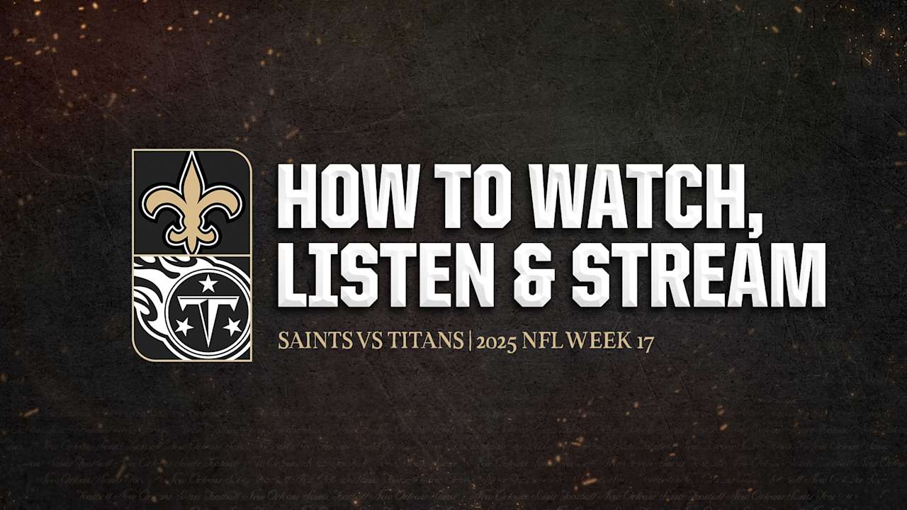 Titans vs. Saints: How to Watch, Live Stream Game, Listen