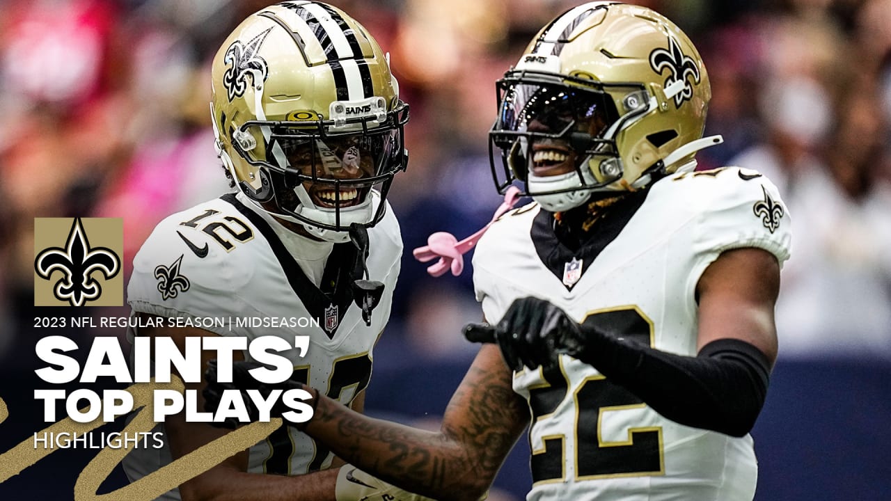 Top 10 Saints plays at midseason | 2023 NFL Highlights