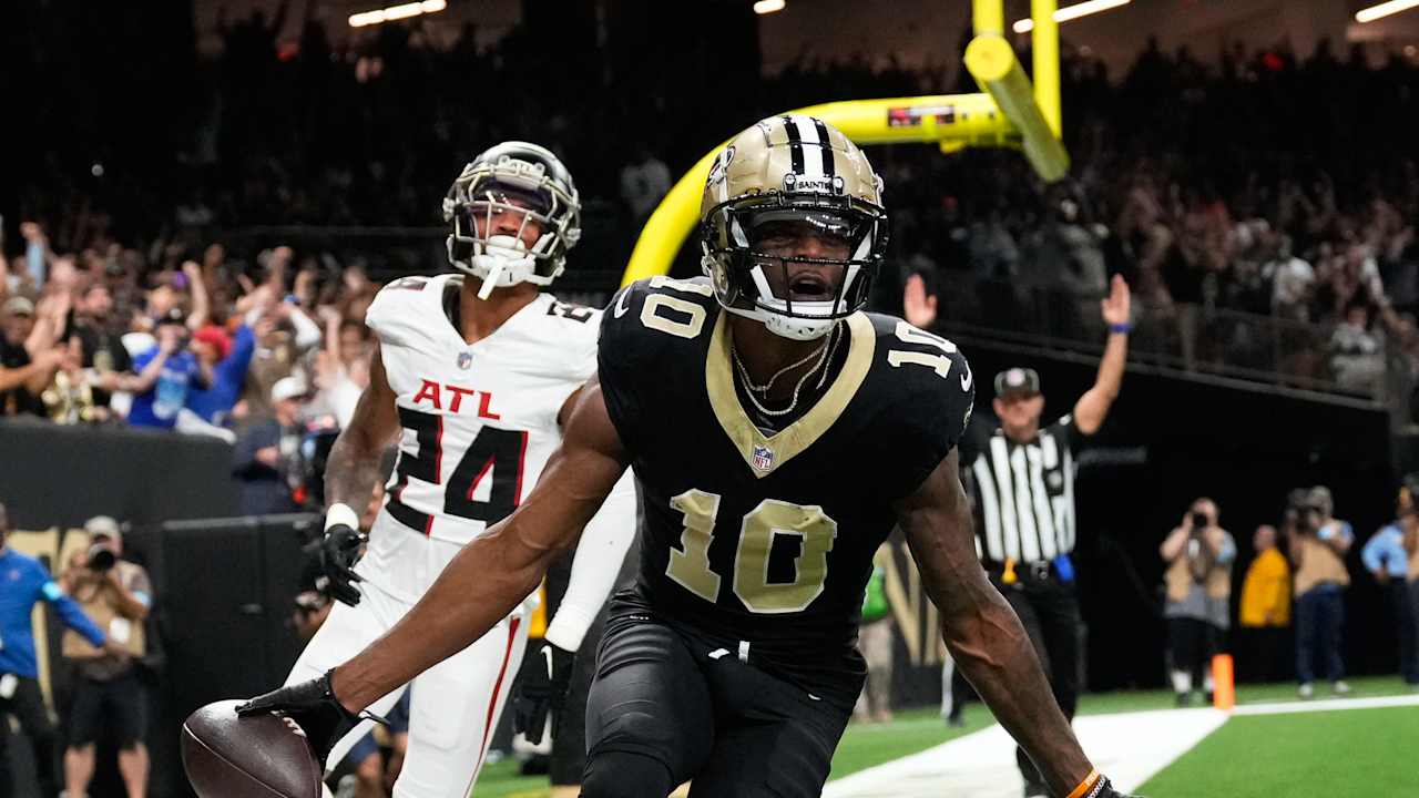 Photos: Best of Saints Offense vs Falcons | 2024 NFL Week 10