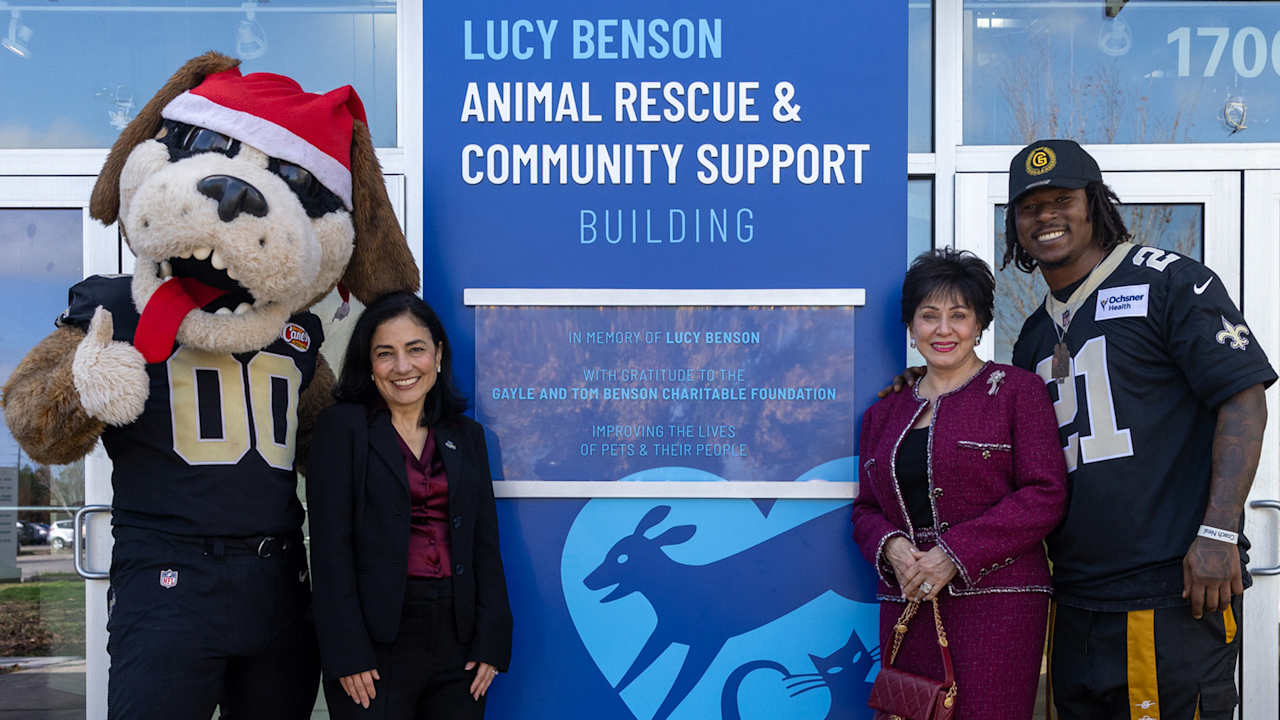 Photos: Gayle Benson, Jamaal Williams celebrate opening of Lucy Benson ...