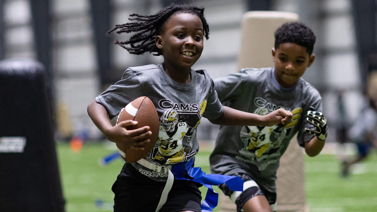 Photos: Cam Jordan hosts annual C3 Youth Football Camp 6/8/2024