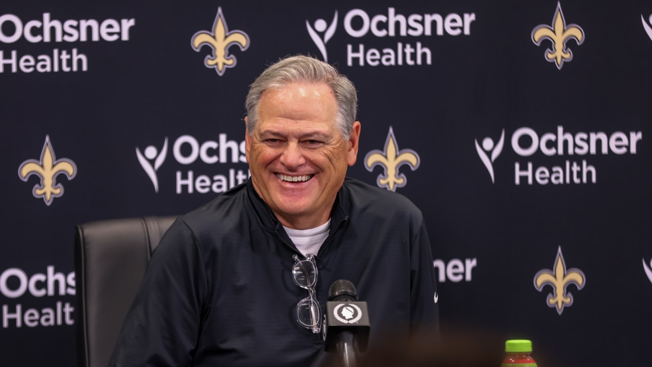 2024 NFL Draft: Saints GM Mickey Loomis previews Saints' draft