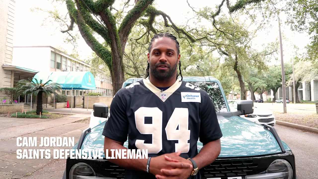 Cam Jordan spreads inspiration and gift cards | Cam Jordan's Random ...