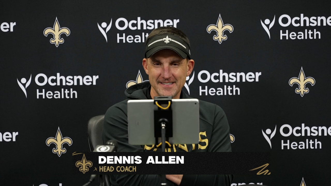 Dennis Allen talks pass rush, red zone 12/18/2023