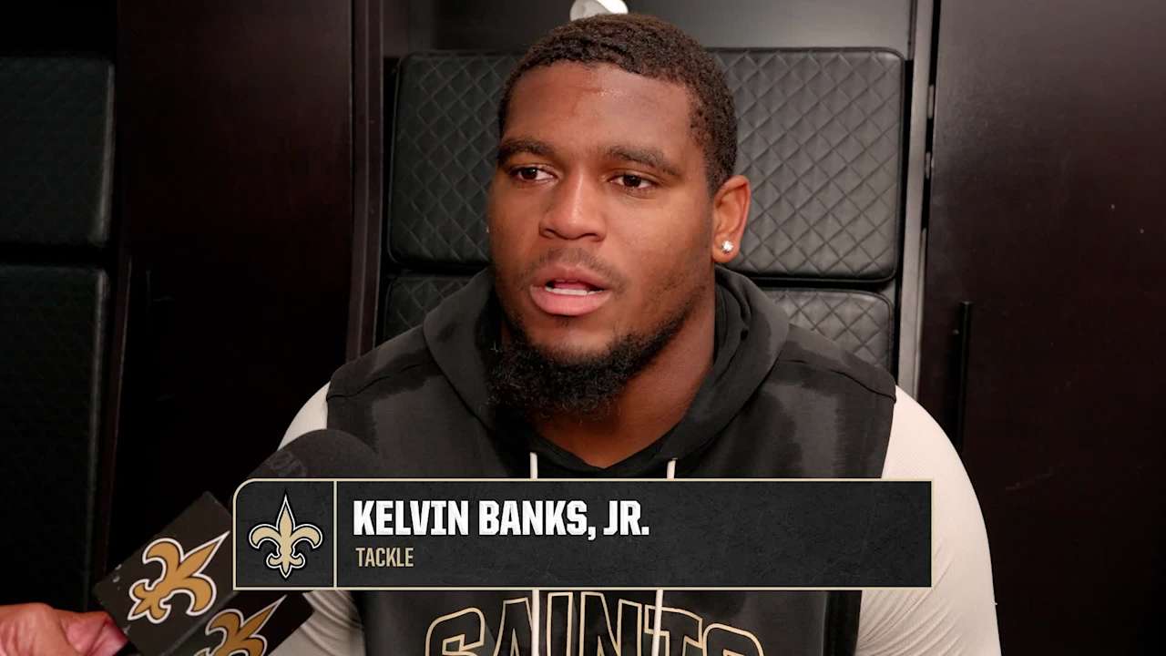 Kelvin Banks Jr. on Tyler Shough, young contributors 11/3/2025