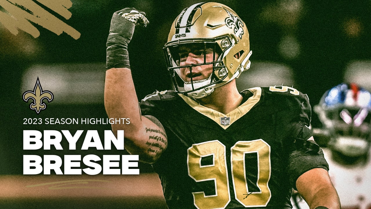 Highlights: Saints DT Bryan Bresee's Top Plays of 2023 NFL season