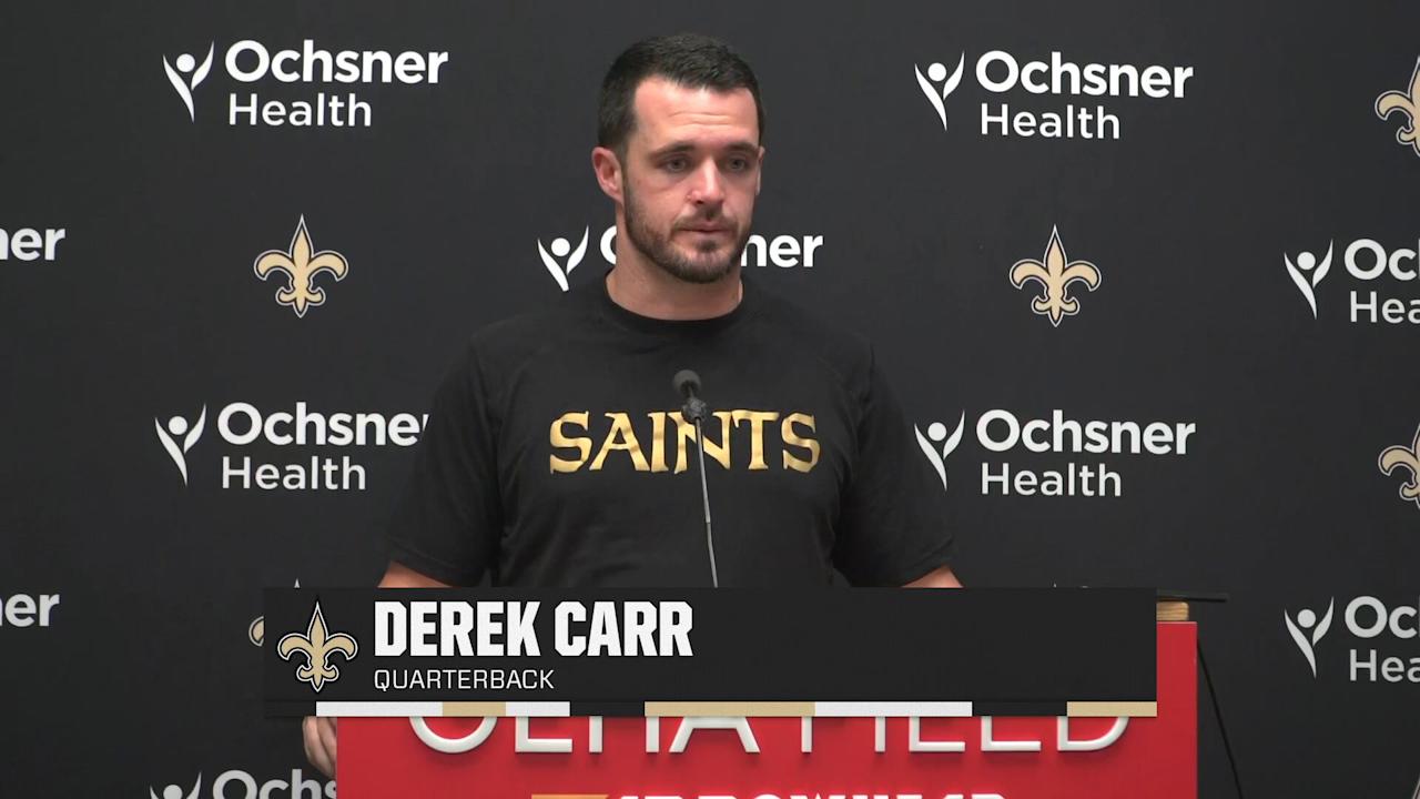 Derek Carr on health, loss | Saints-Chiefs Postgame | 2024 NFL Week 5