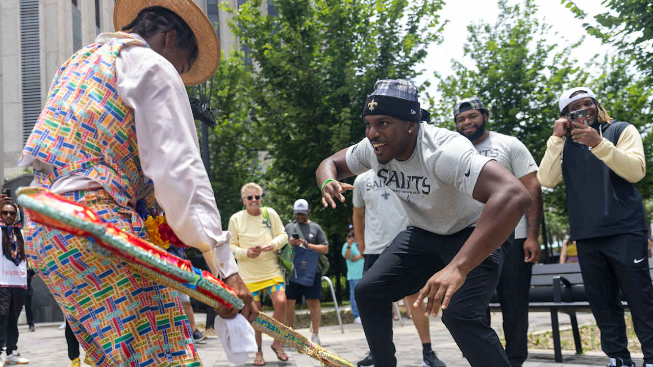 Photos: 2025 Saints rookies tour New Orleans | Part 2