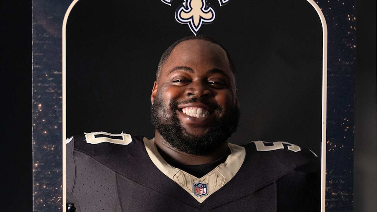 Photos: Saints 'Smile Like a Pro' at 2025 Media Day