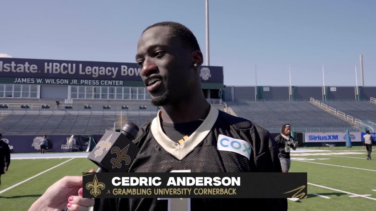 Cedric Anderson | 2024 HBCU Legacy Bowl Practice 2/23/24
