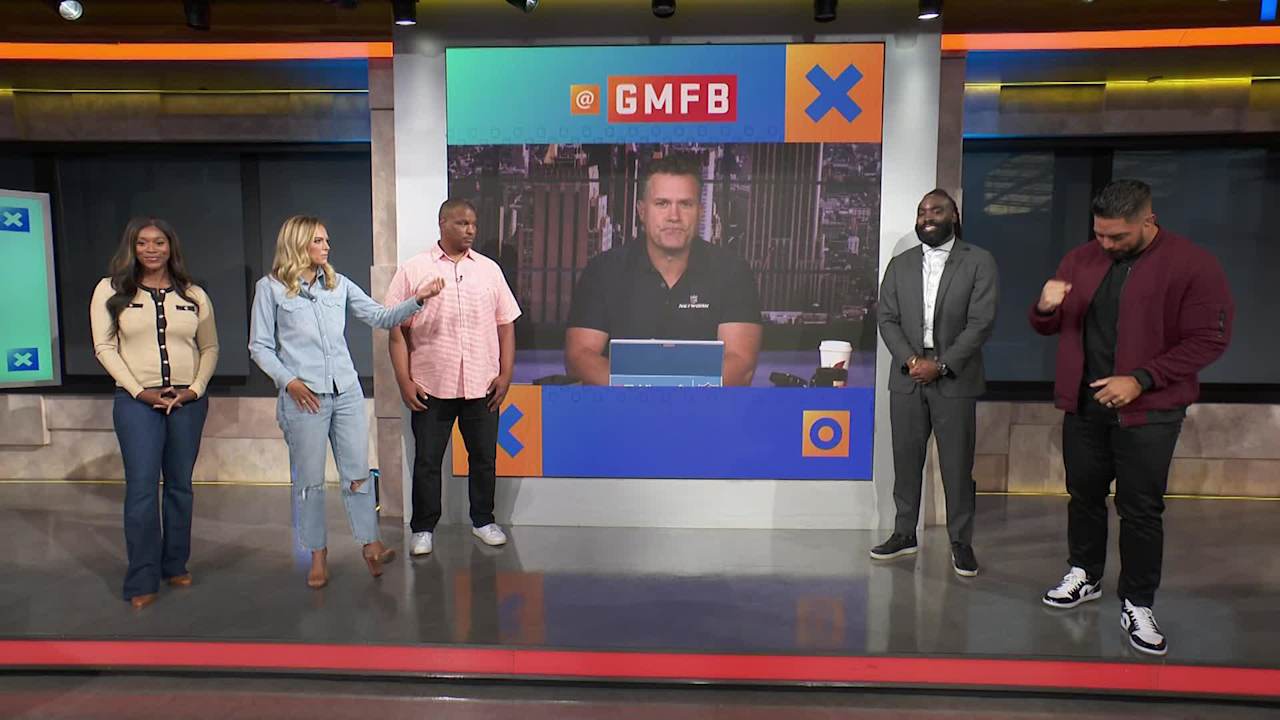Demario Davis talks girls flag football on 'GMFB'