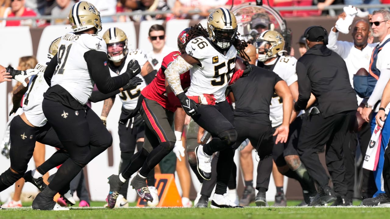 Highlights: Demario Davis HUGE return on Abram's peanut-punch at Bucs