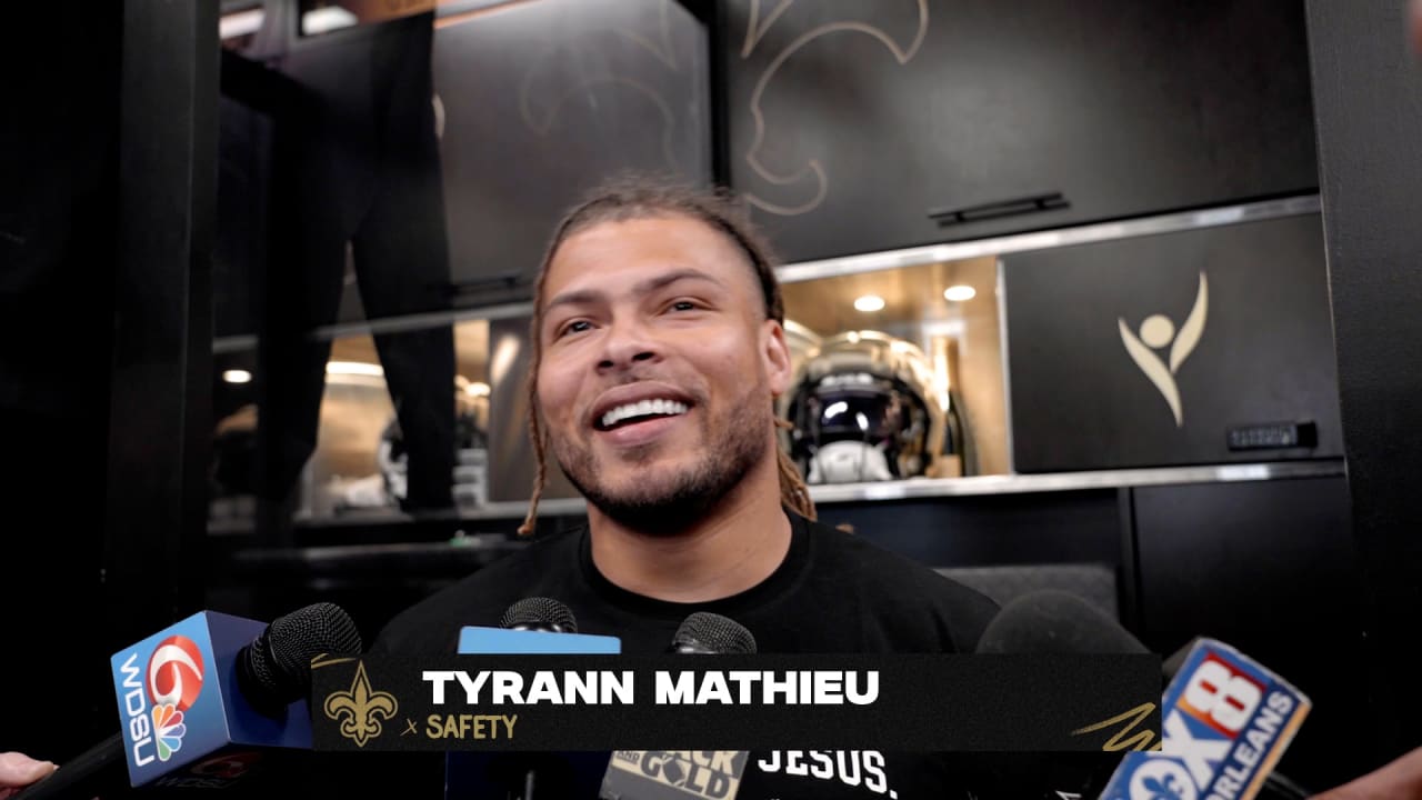 Tyrann Mathieu talks defensive line, Demario Davis' fumble return 1/3/2024