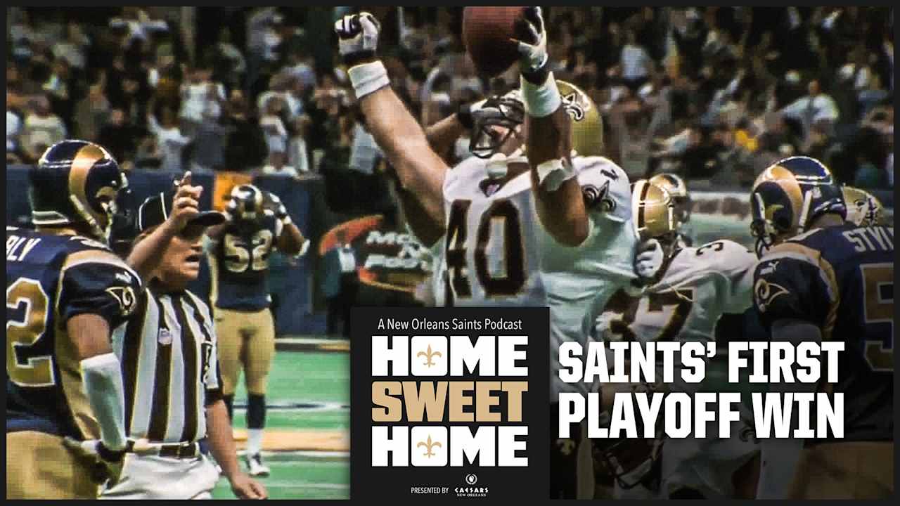 Top 10 Saints Moments at Home: #3 Saints' first playoff win (2000)
