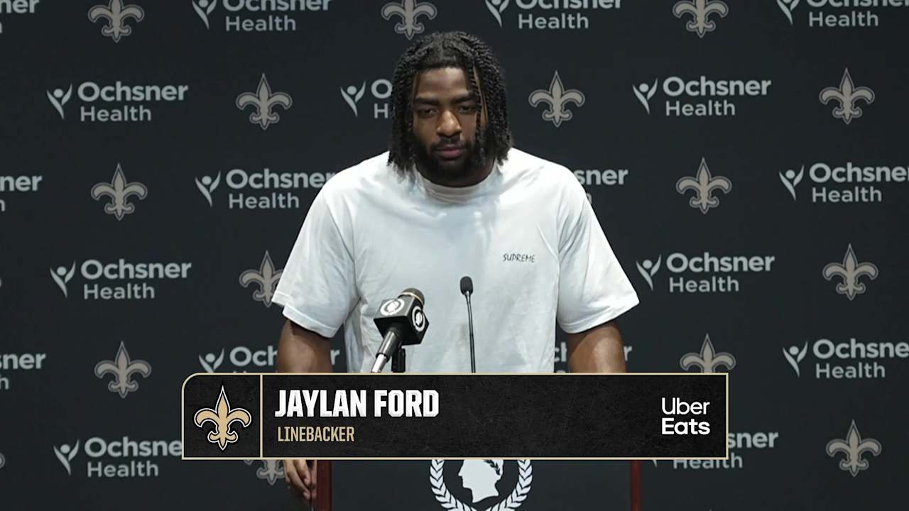 Saints LB Jaylan Ford talks INT vs Jaguars