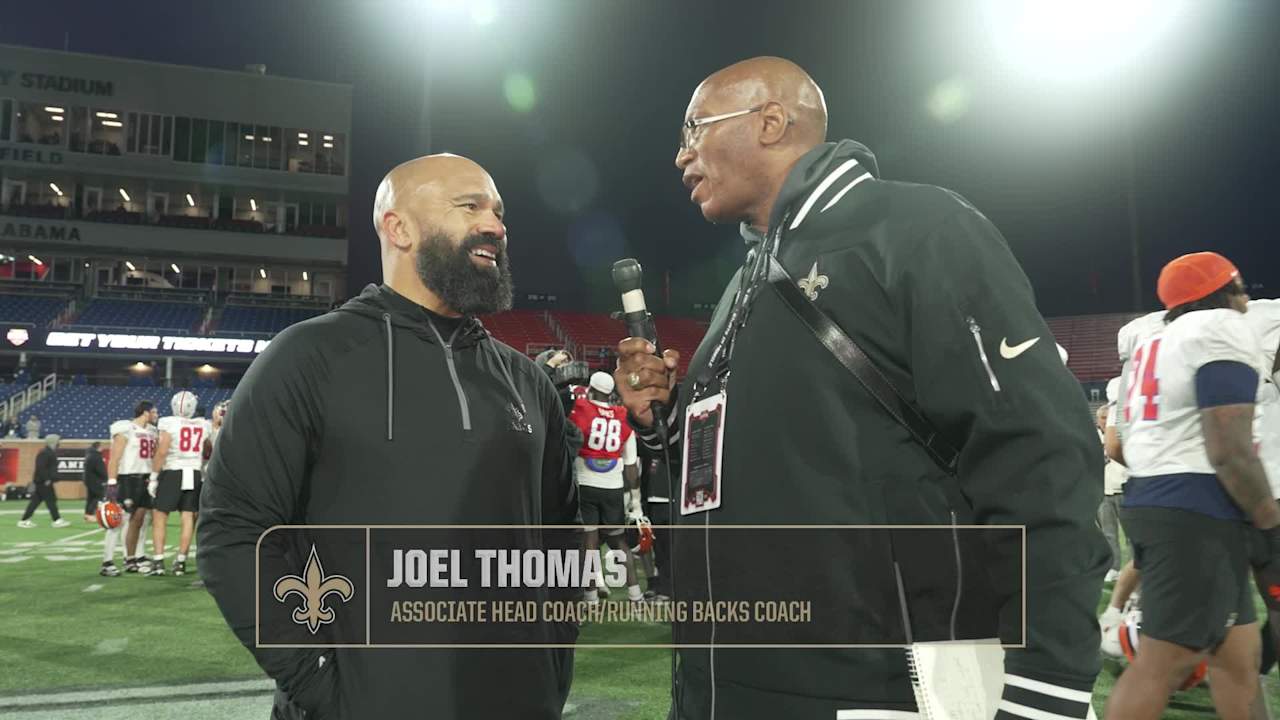 Saints Joel Thomas talks Senior Bowl head coach experience