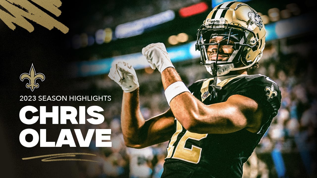 Highlights: Saints WR Chris Olave's Top Plays of 2023 NFL season