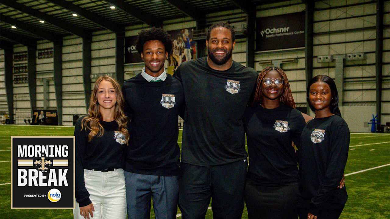 Morning Break: Cam Jordan Foundation honors first-ever Legacy ...