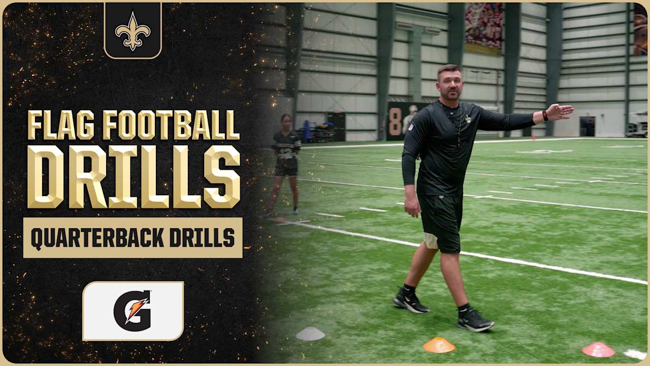 Quarterback Drills | NFL Flag Football Drills