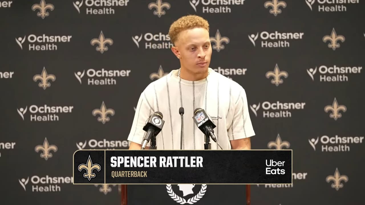 Saints QB Spencer Rattler talks Week 1 loss to Cardinals
