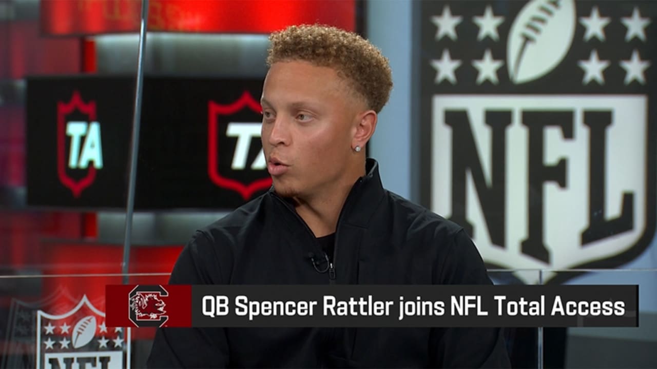 Spencer Rattler joins 'NFL Total Access' ahead of 2024 NFL Draft