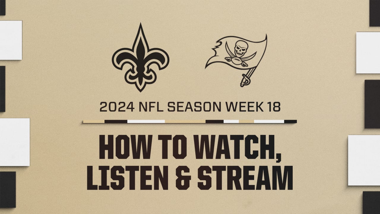 Buccaneers vs. Saints: How to Watch, Live Stream, Listen