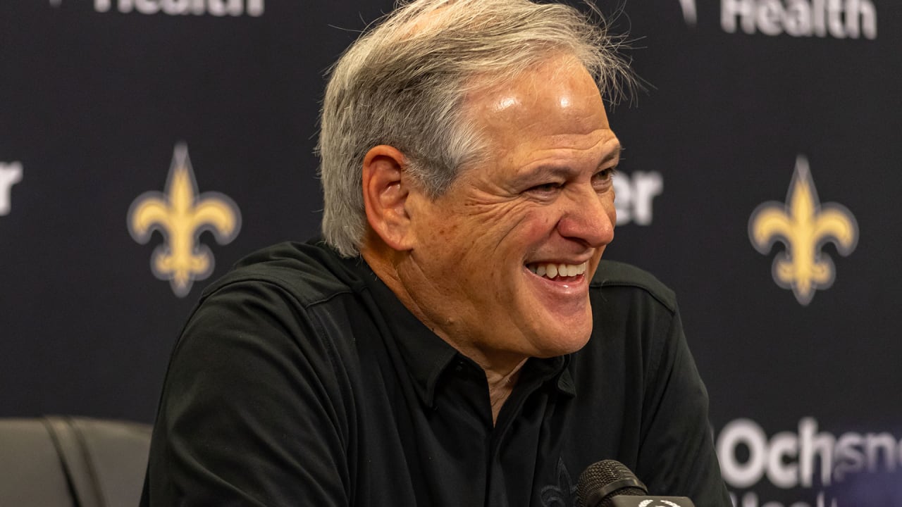 Saints GM Mickey Loomis' End of Season Press Conference | 2023 NFL