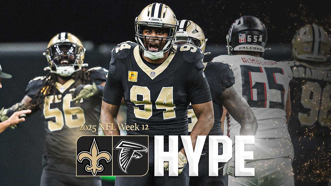 HYPE VIDEO: Saints vs. Falcons Week 12 Matchup!